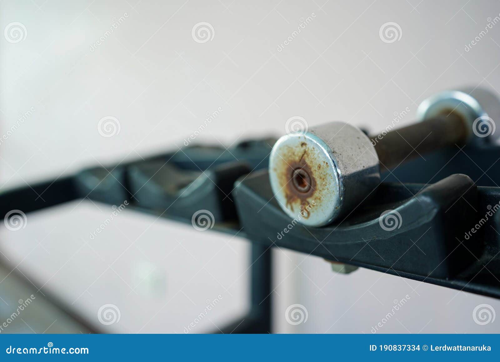 Stack of Old Dumbbell Rusty in the Gym Stock Photo - Image of dumbbell ...