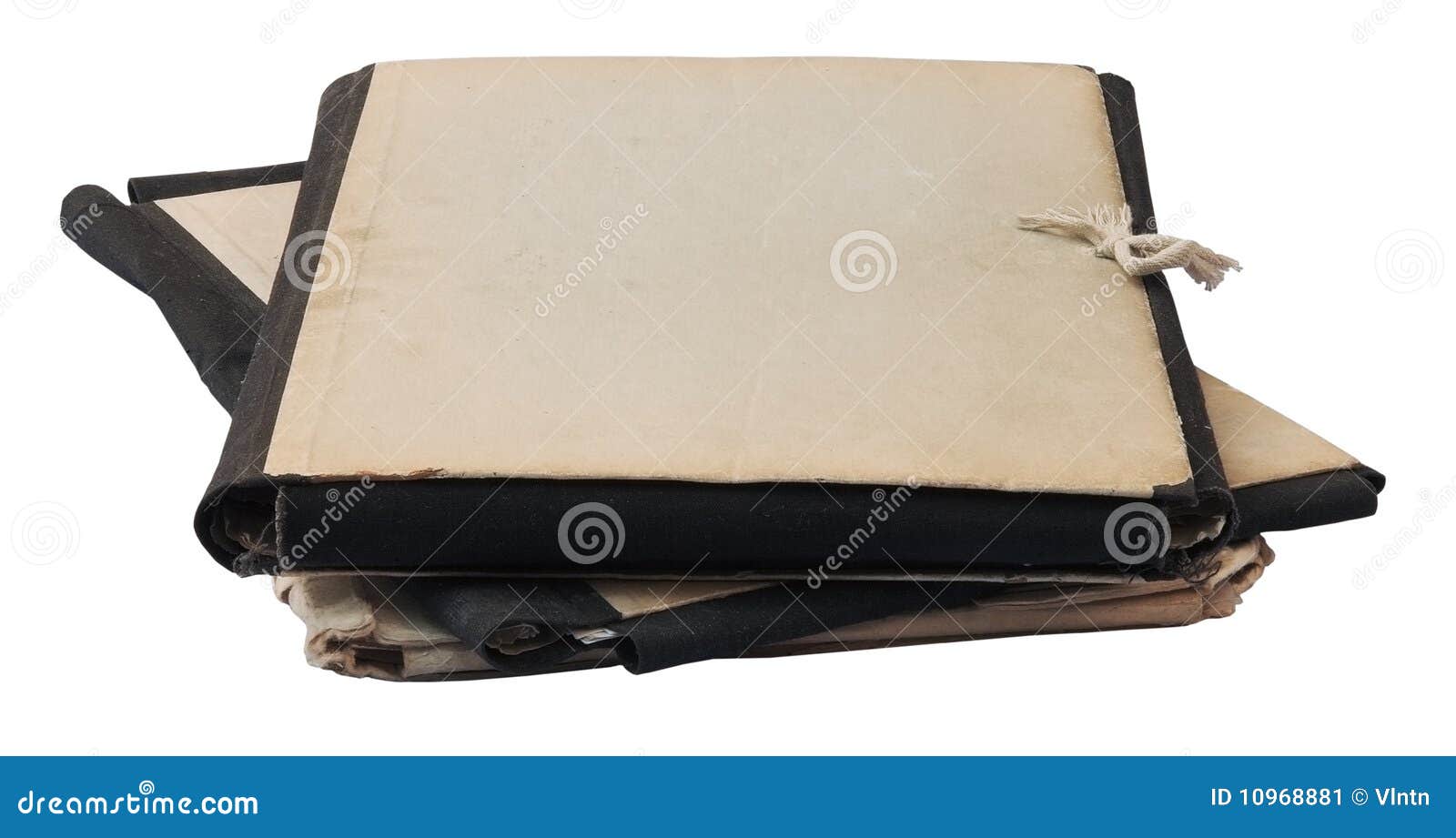 Stack of old folders stock image. Image of ragged, background - 10968881