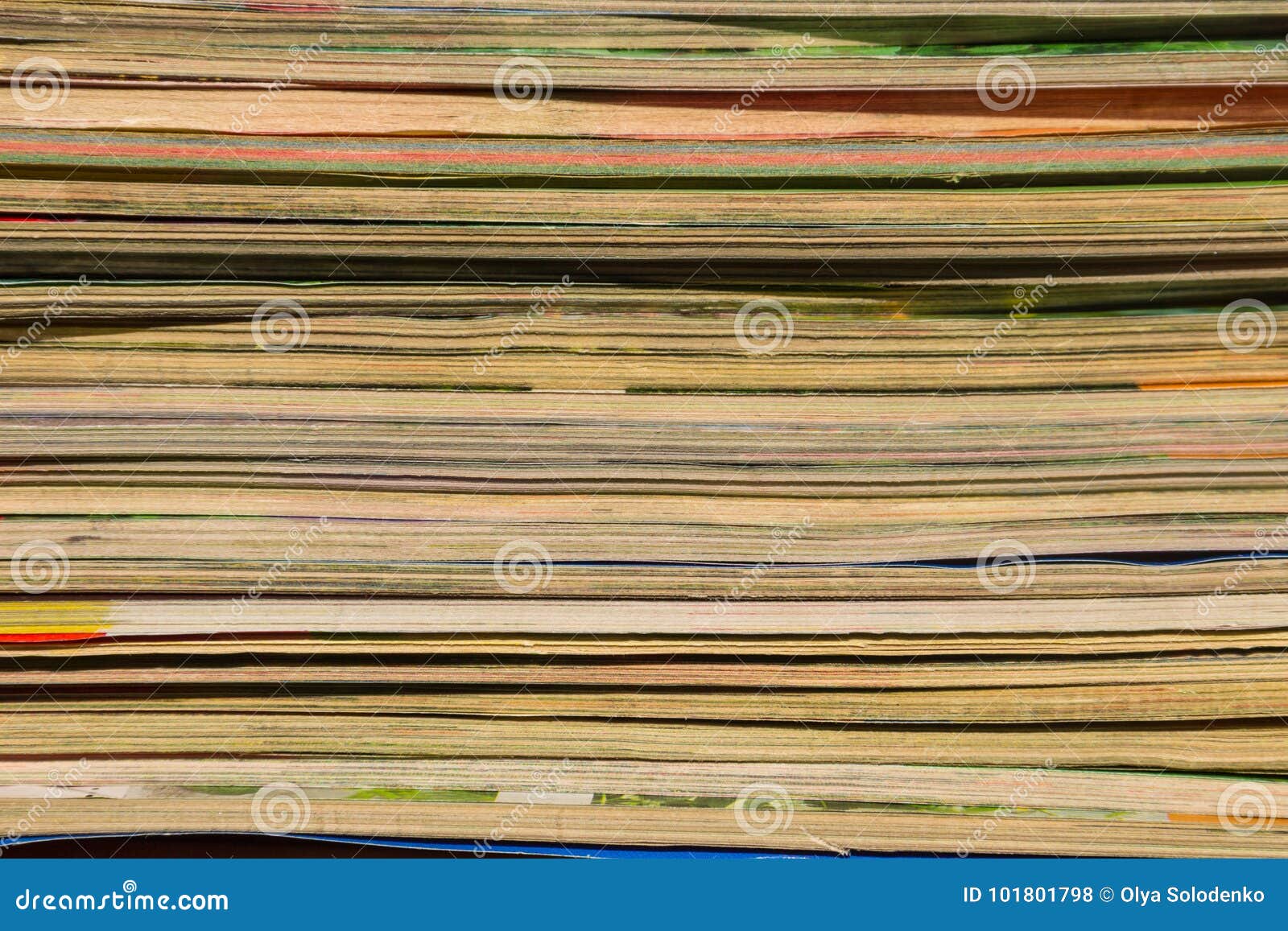Stack of Old Journals for Background Stock Photo - Image of archival ...