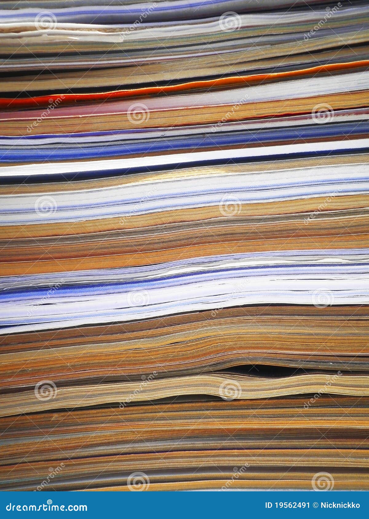 A stack of old magazines stock image. Image of magazine - 19562491