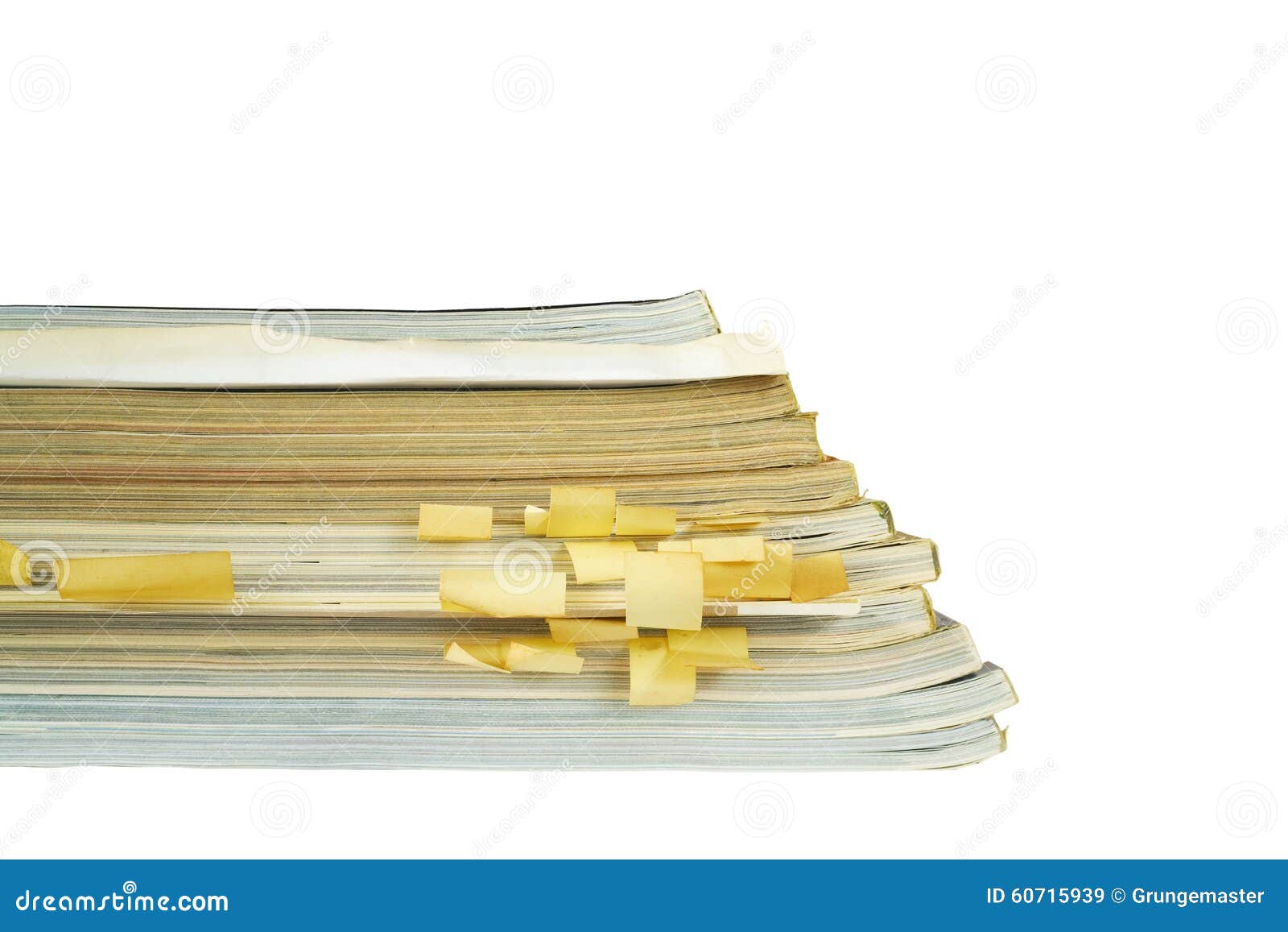 Stack of old magazines stock image. Image of space, white - 60715939