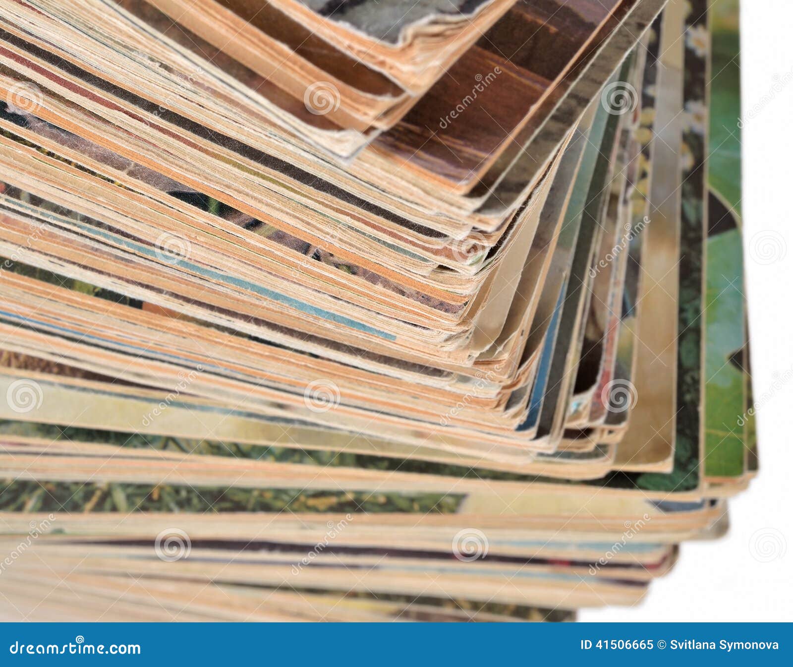 Stack of old magazines stock image. Image of paper, library - 41506665