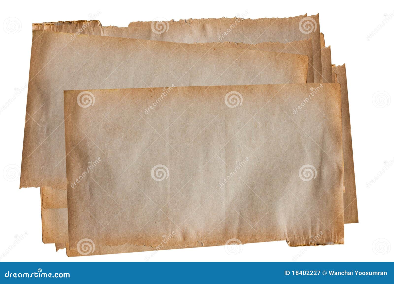 Stack of Old paper stock image. Image of panel, home - 18402227