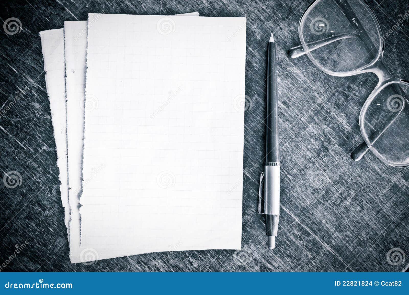 Stack of old paper cards stock photo. Image of abstract - 22821824