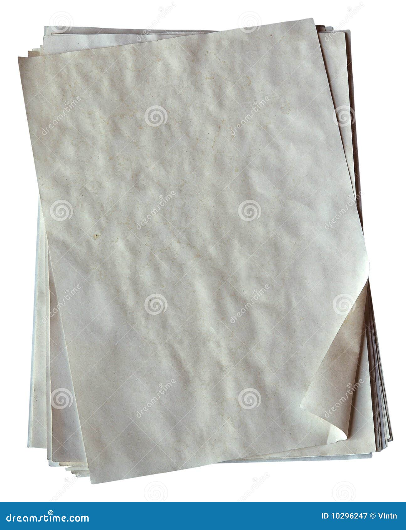 Stack of old papers stock image. Image of list, vintage - 10296247