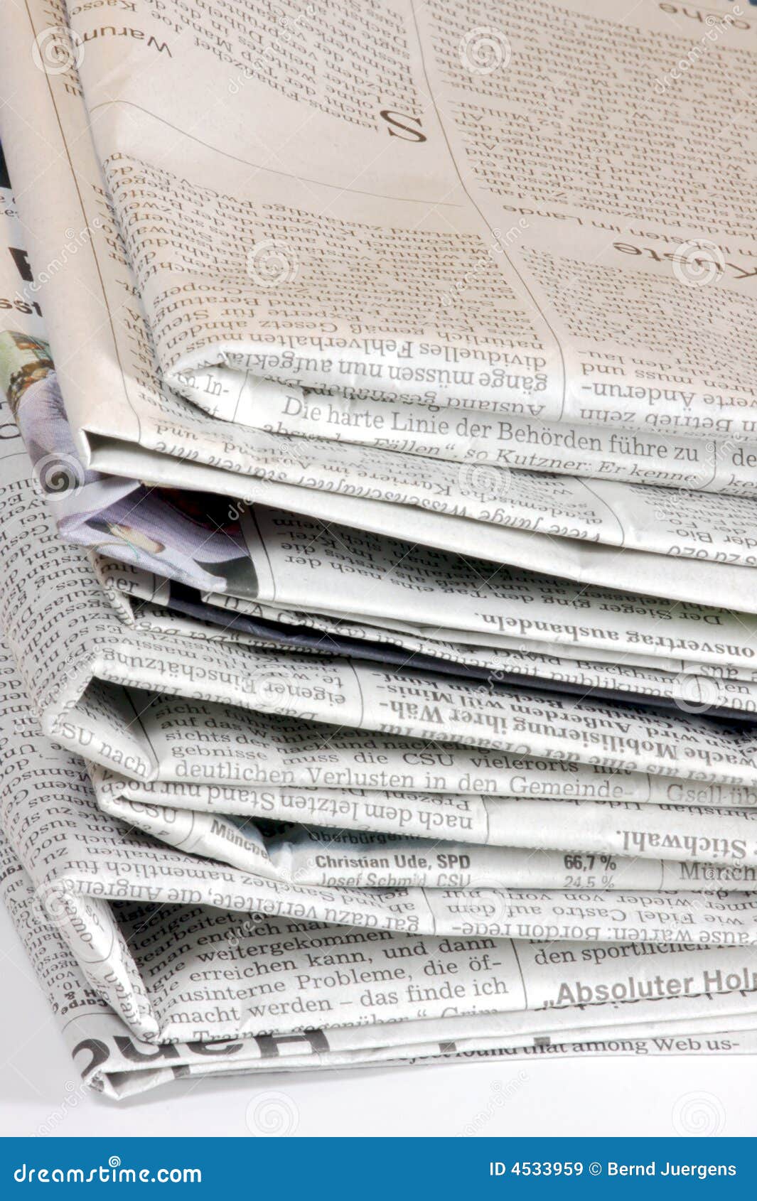 A stack of old papers stock image. Image of media, politics - 4533959