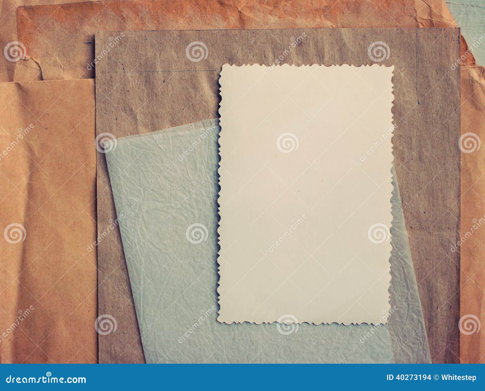 Stack of Old Papers stock photo. Image of aged, clipboard - 40273194