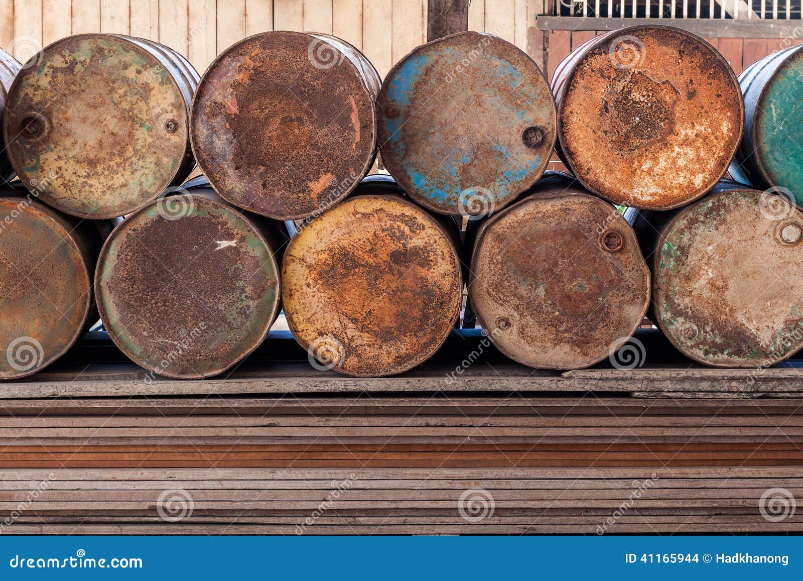 Stack of Old Rusty Gas Tank Stock Photo - Image of dirty, environment ...
