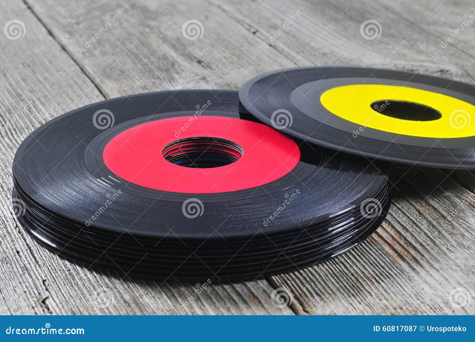 Stack of old vinyl records stock image. Image of sound - 60817087