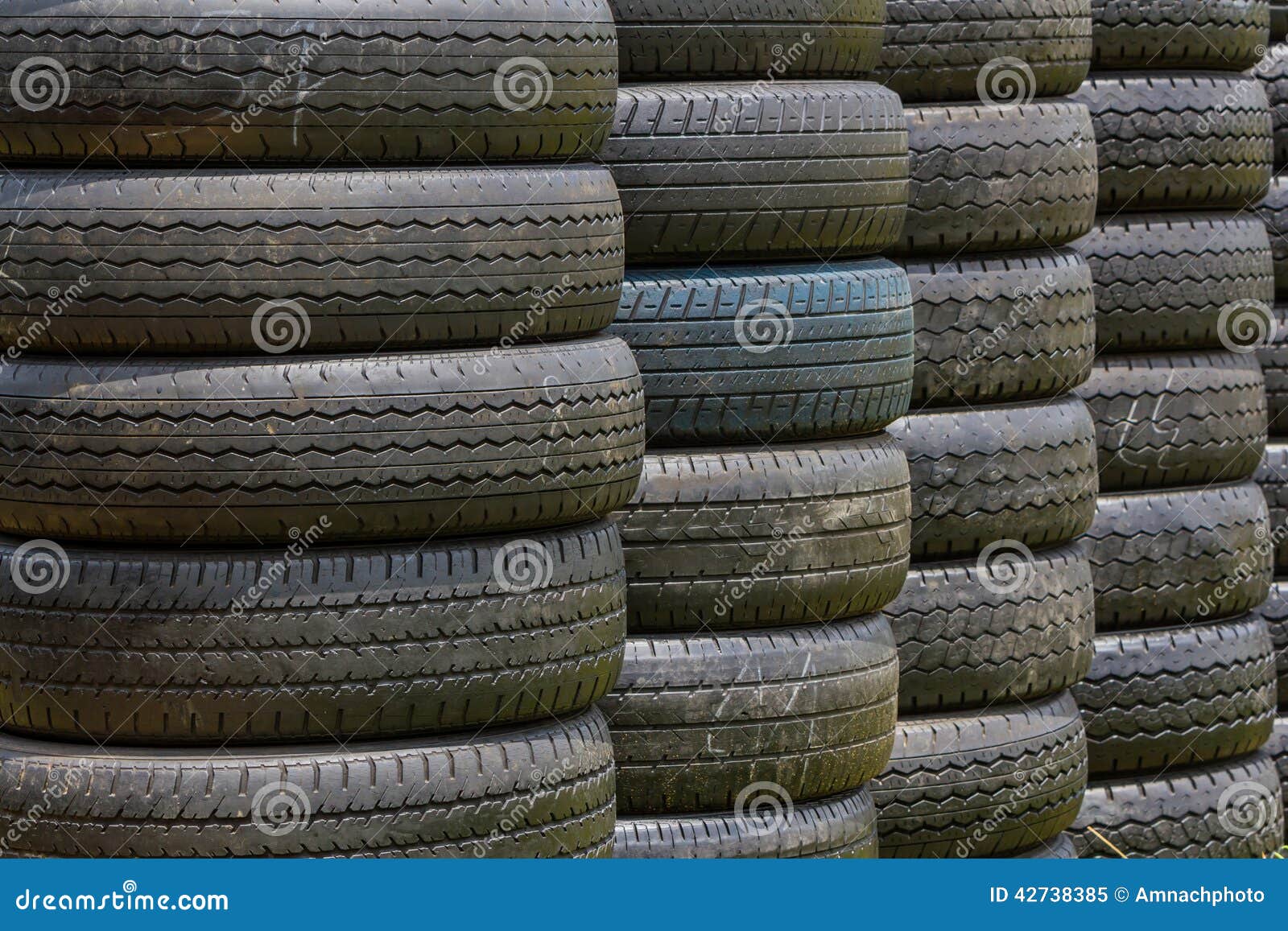 Stack of Old Wheel Black Tyres. Stock Image - Image of tire, wheel ...