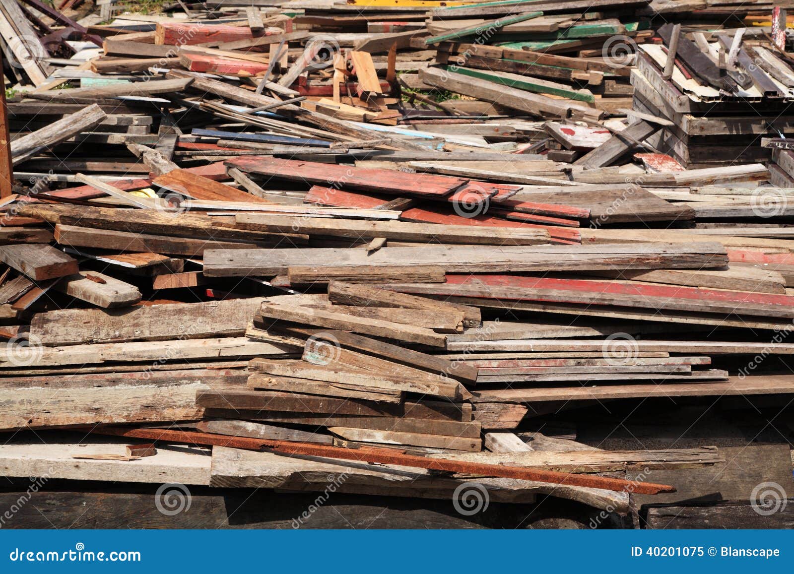 Stack of Old Wooden Logs for Construction Stock Image - Image of nature ...