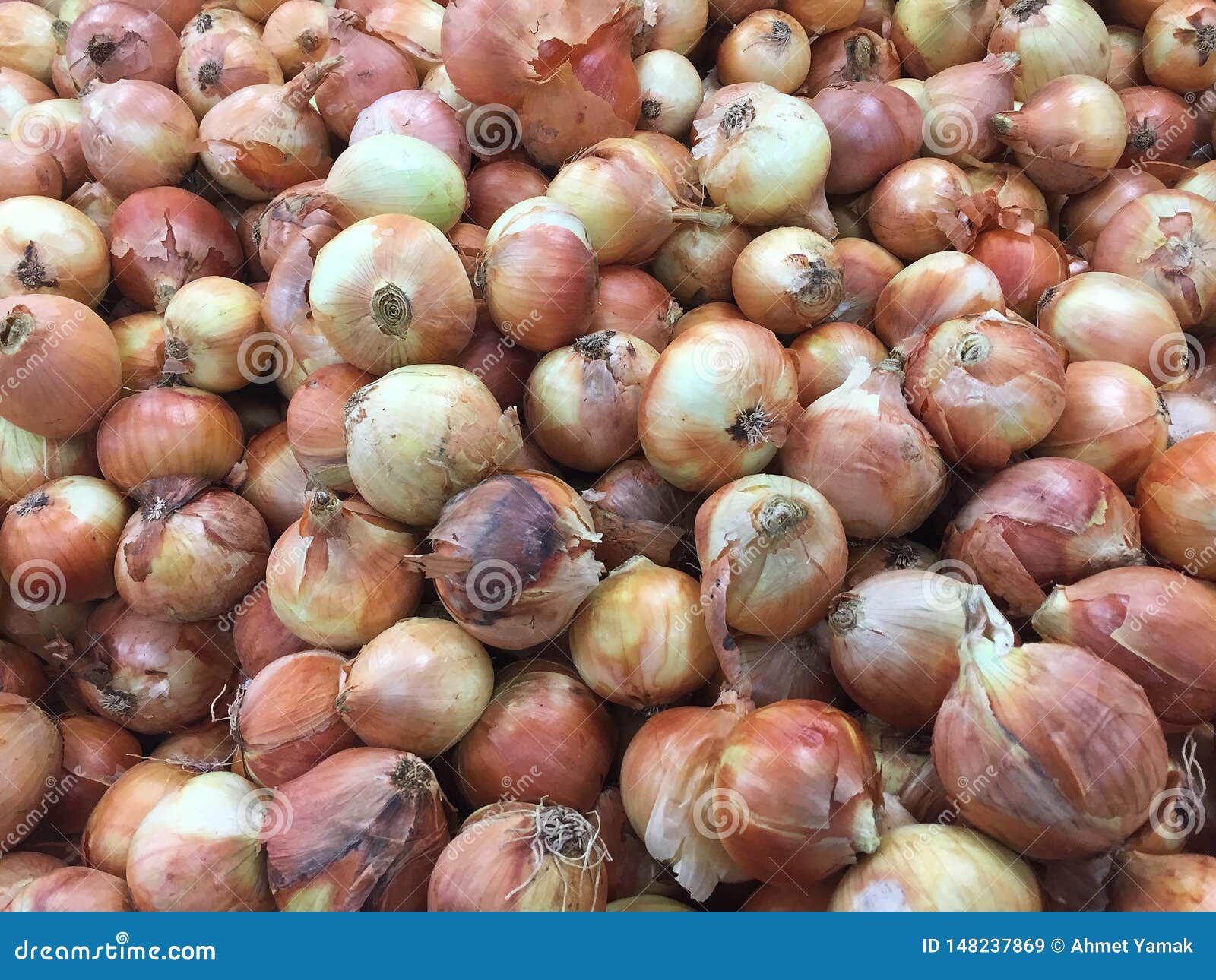 Stack of onions stock image. Image of vegetable, freshness - 148237869