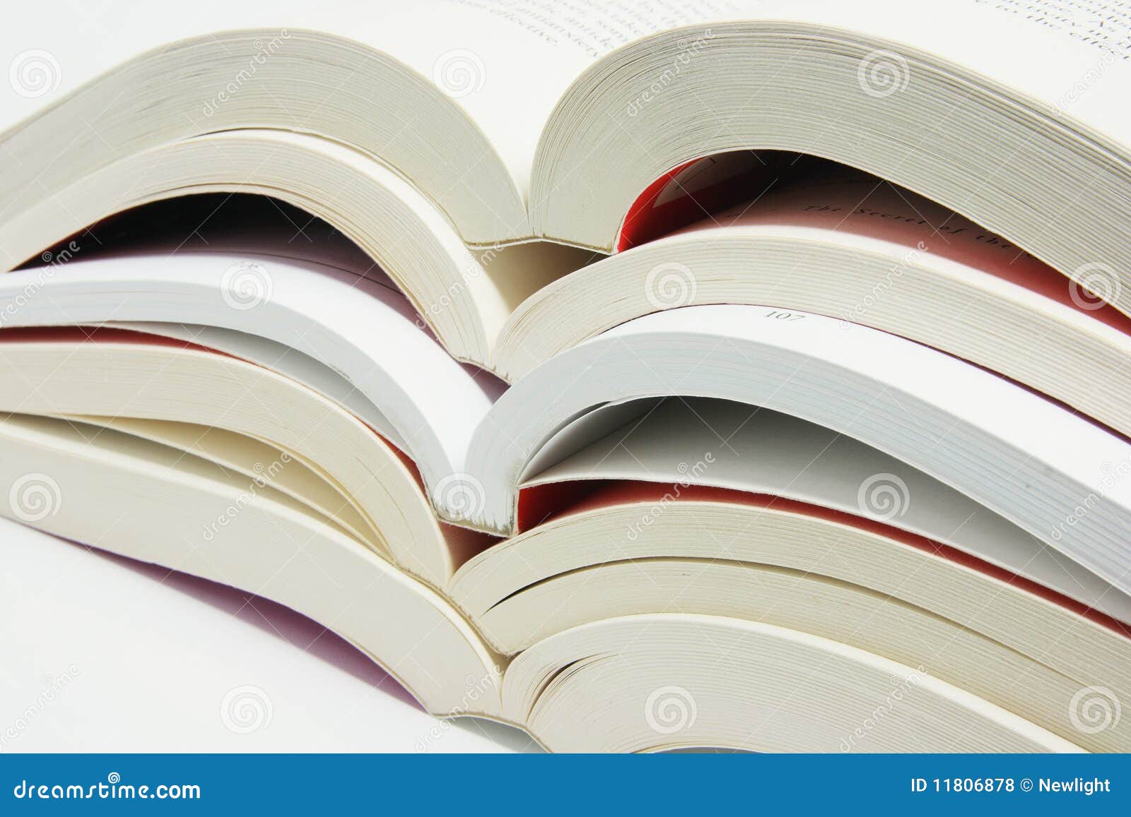 Stack of Open Books stock photo. Image of stack, read - 11806878