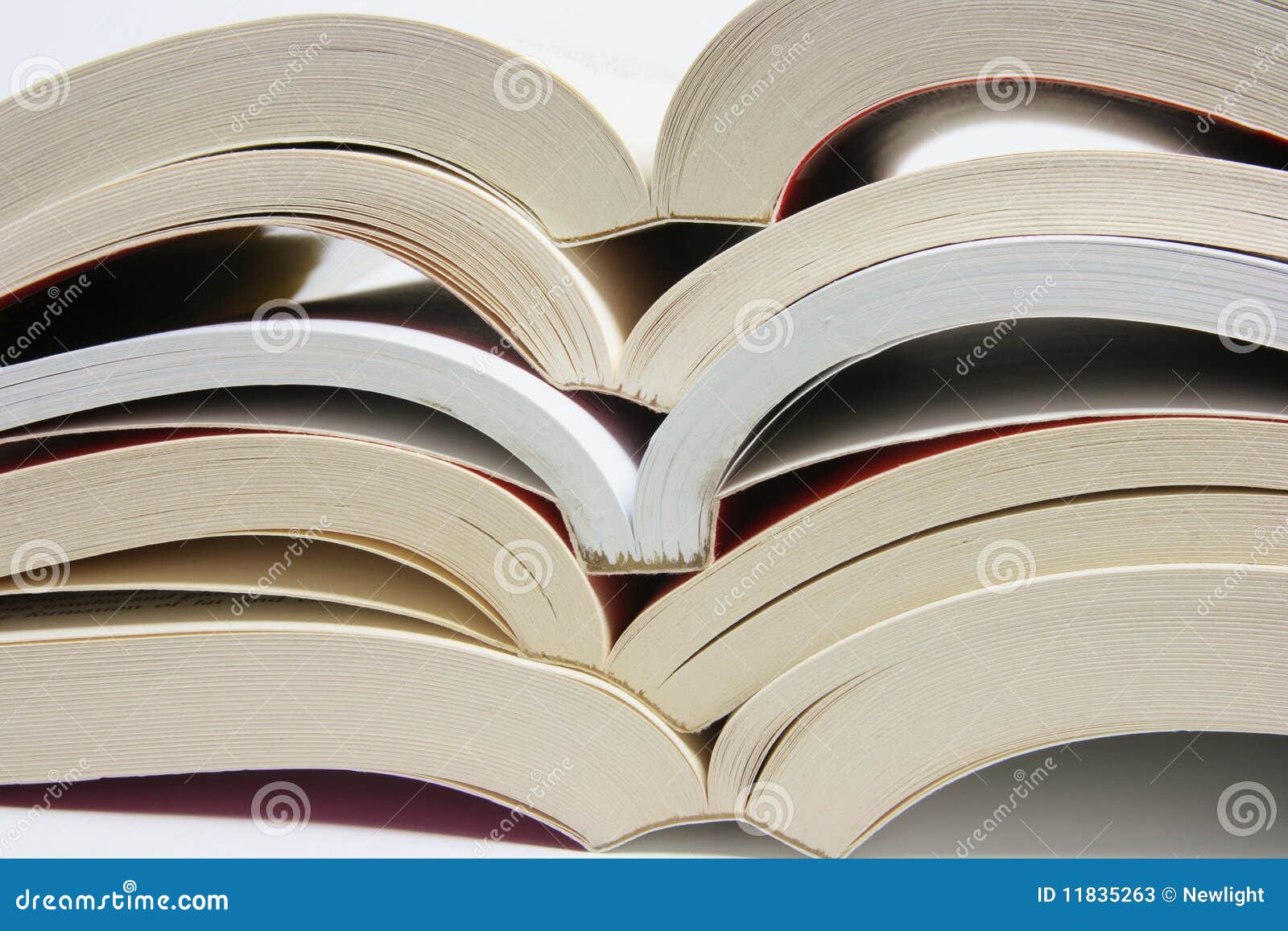 Stack of Open Books stock image. Image of pages, books - 11835263