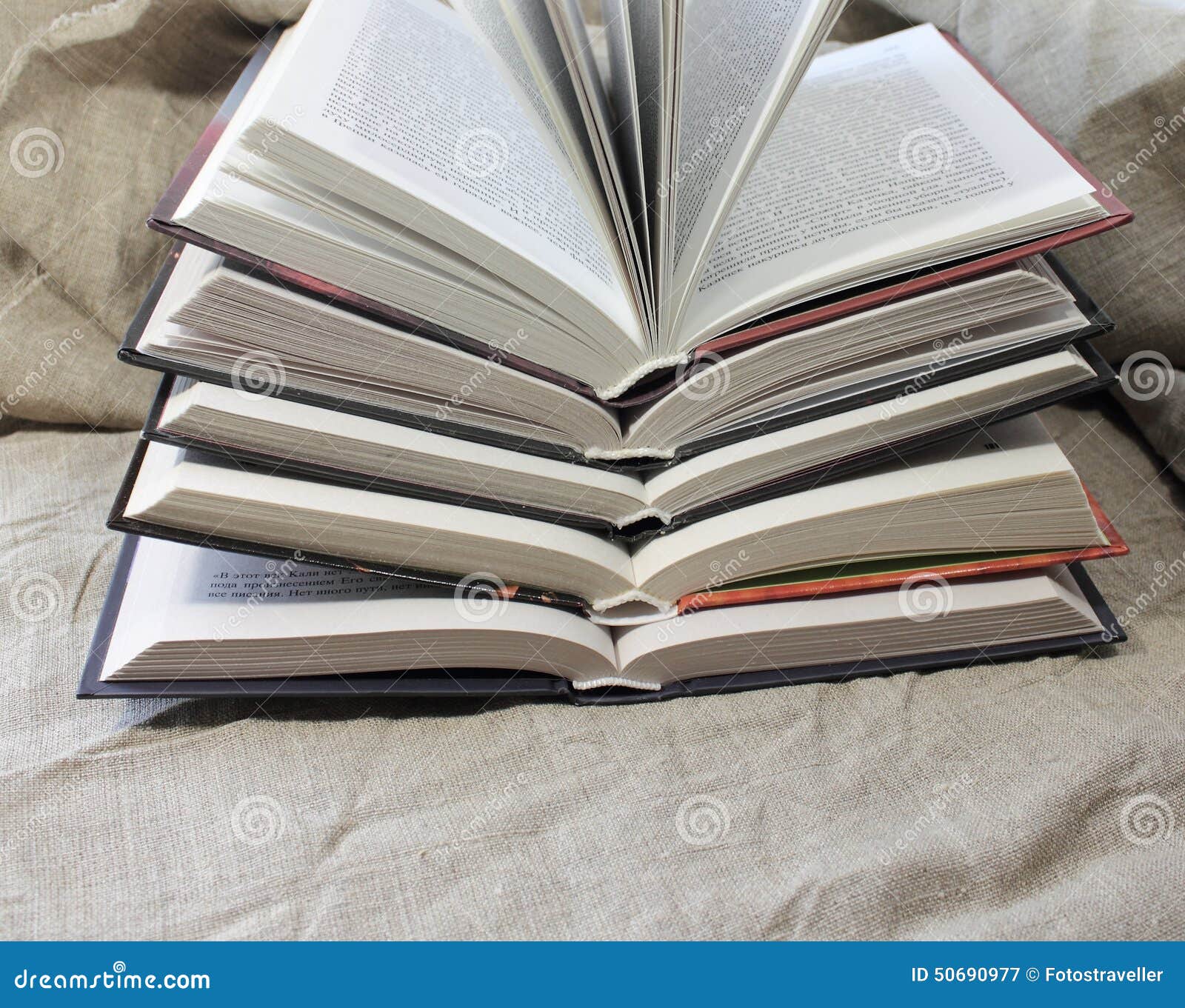 Stack of open books stock image. Image of stack, hardcover - 50690977