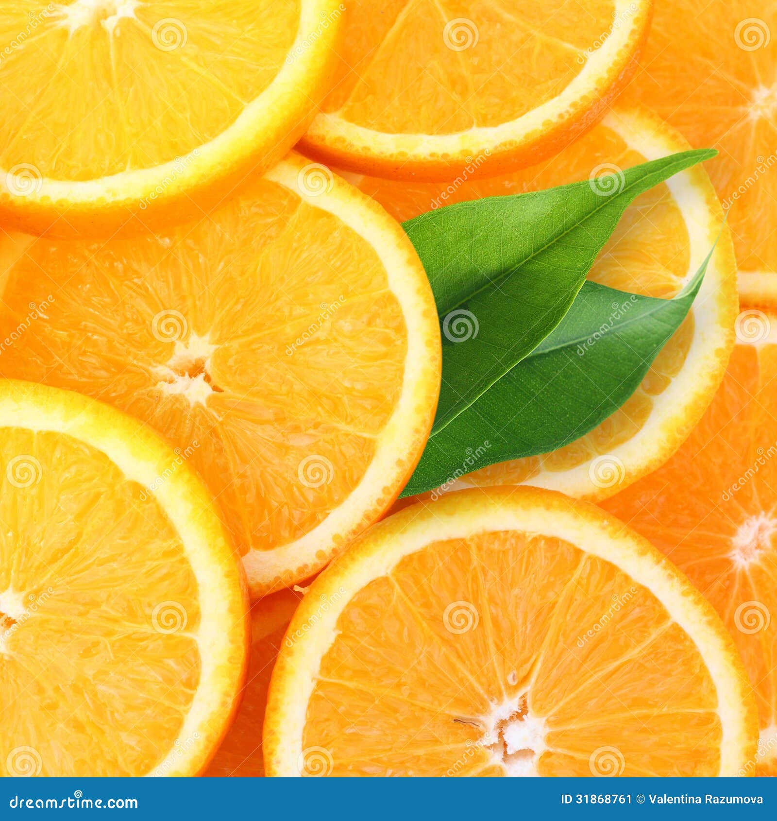 Stack of Orange Fruit Slices. Stock Image - Image of citrus, background ...