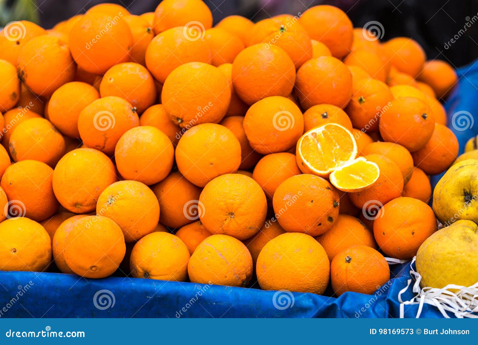 Stack of oranges stock image. Image of group, fresh, market - 98169573
