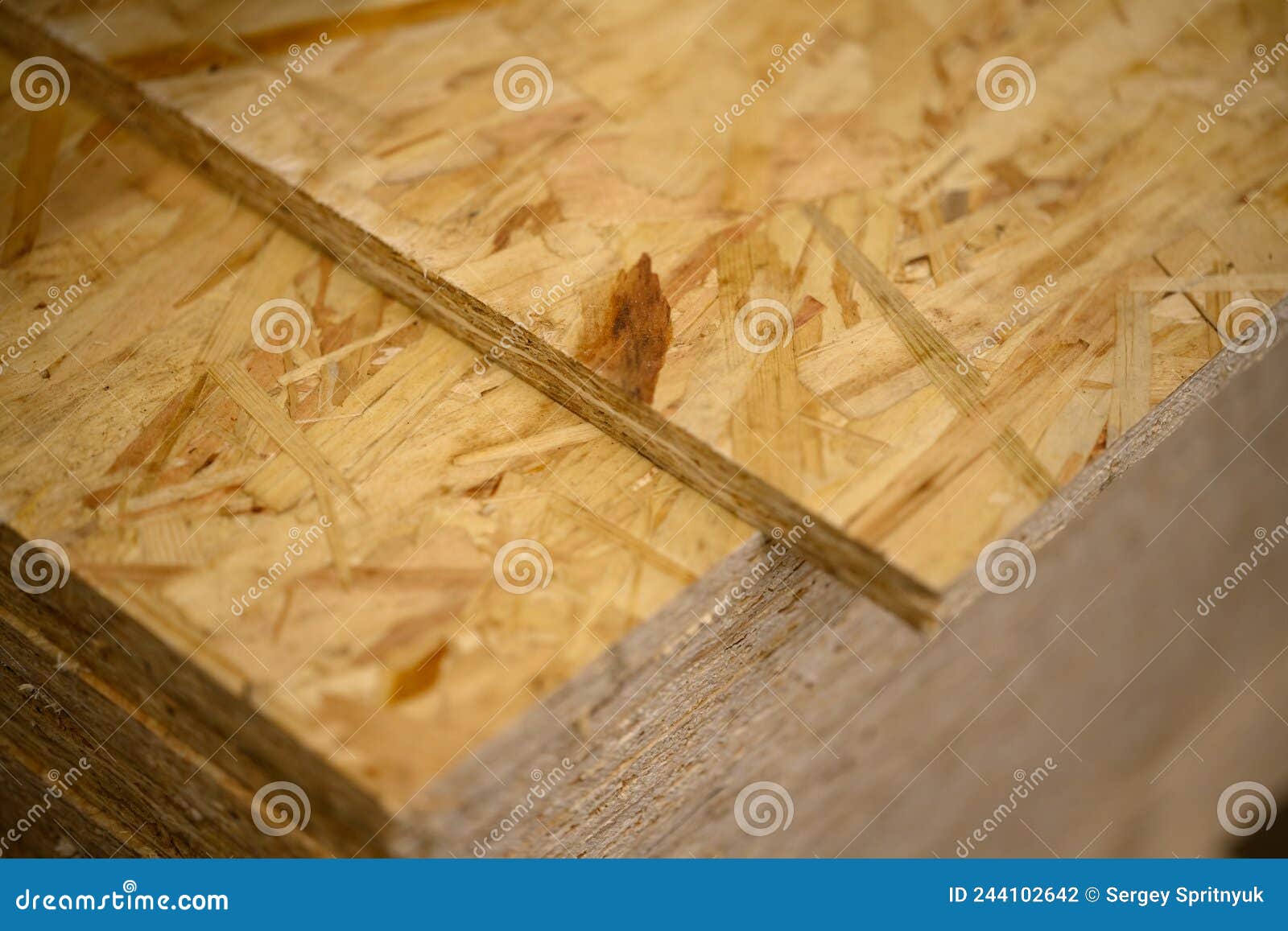 A Stack of OSB Sheets Stacked One on Another Stock Photo - Image of ...