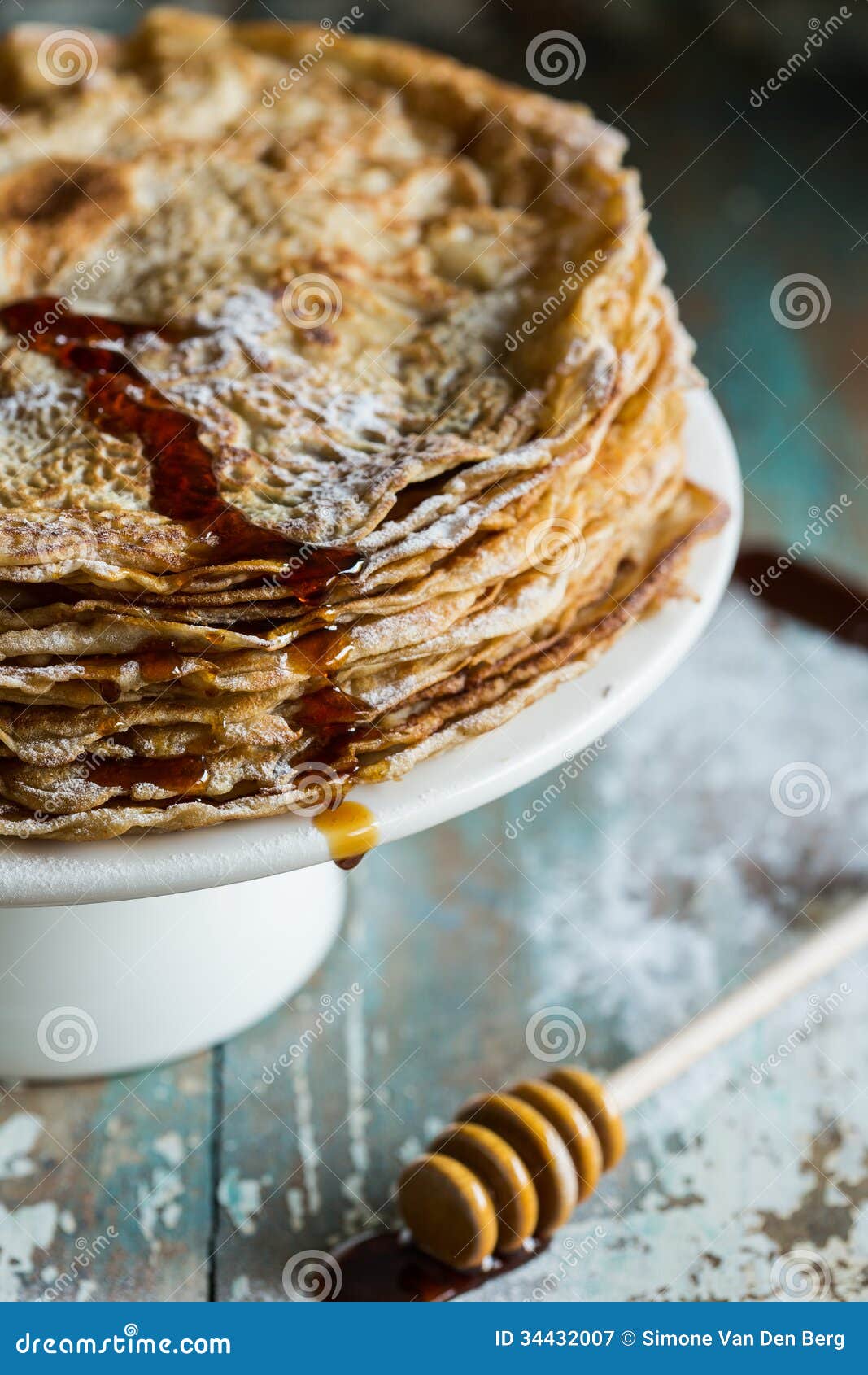 Stack of pancakes stock image. Image of breakfast, delicious - 34432007