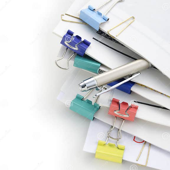 Stack of paper stock photo. Image of examination, communicate - 22004620