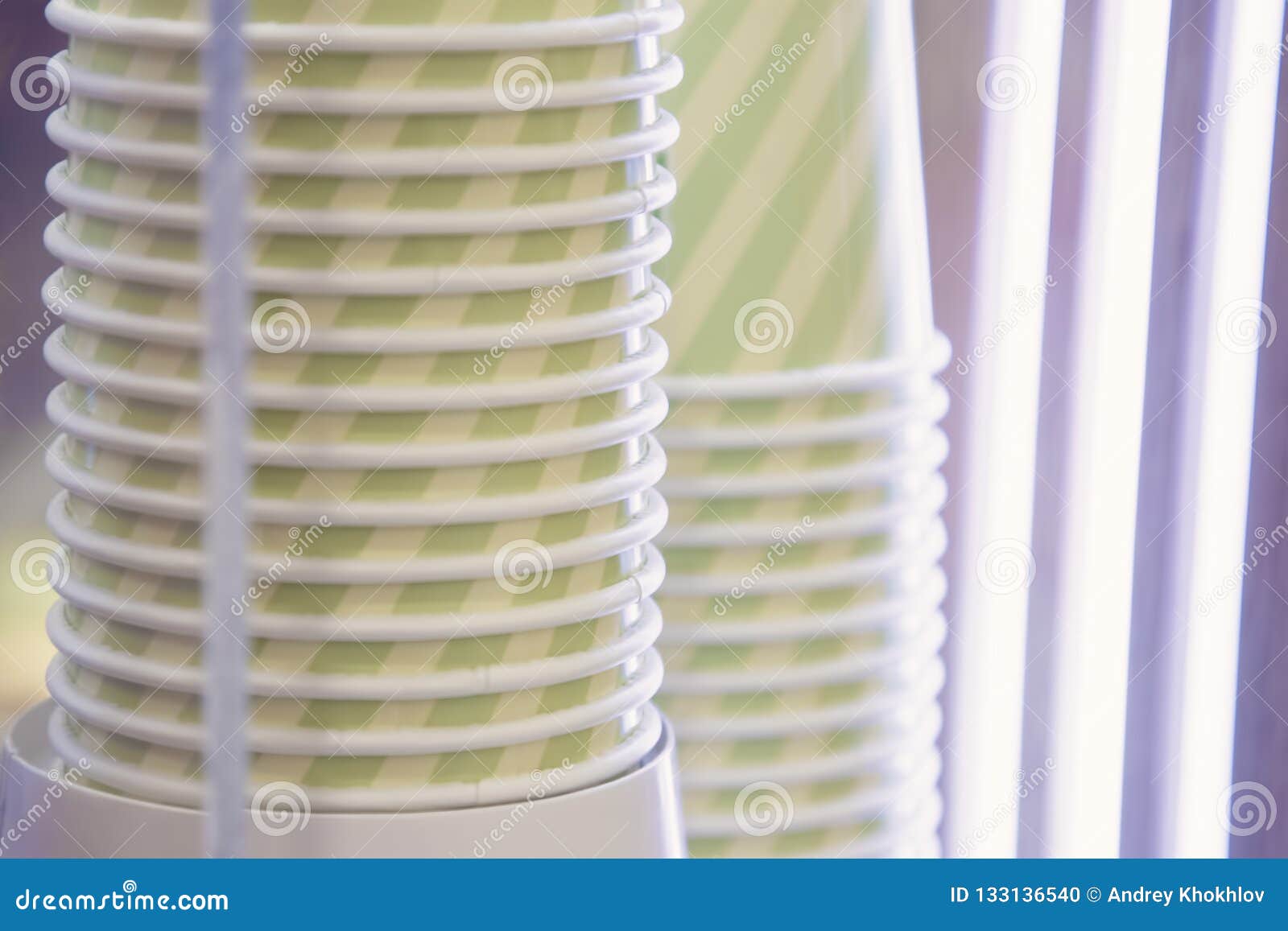 Stack of a paper cups stock photo. Image of away, cups - 133136540