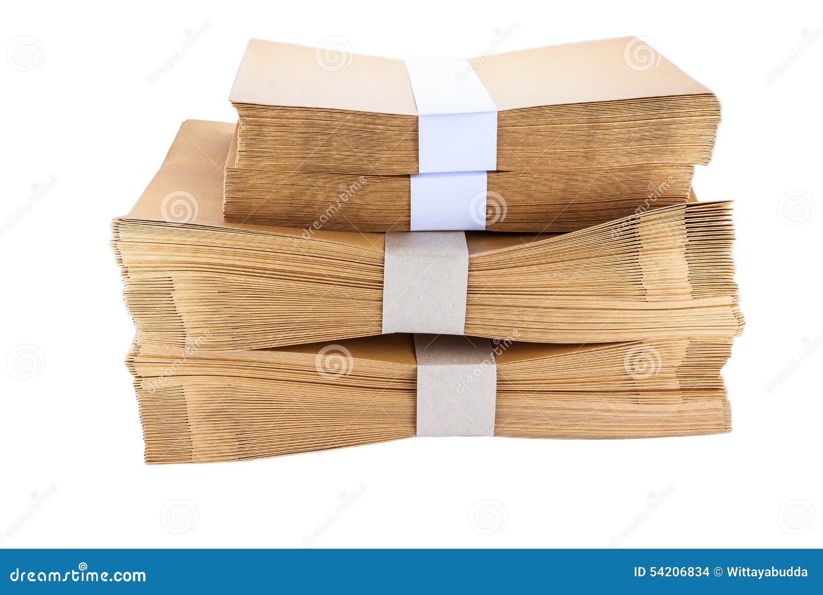 Stack Paper envelopes stock photo. Image of file, letter - 54206834