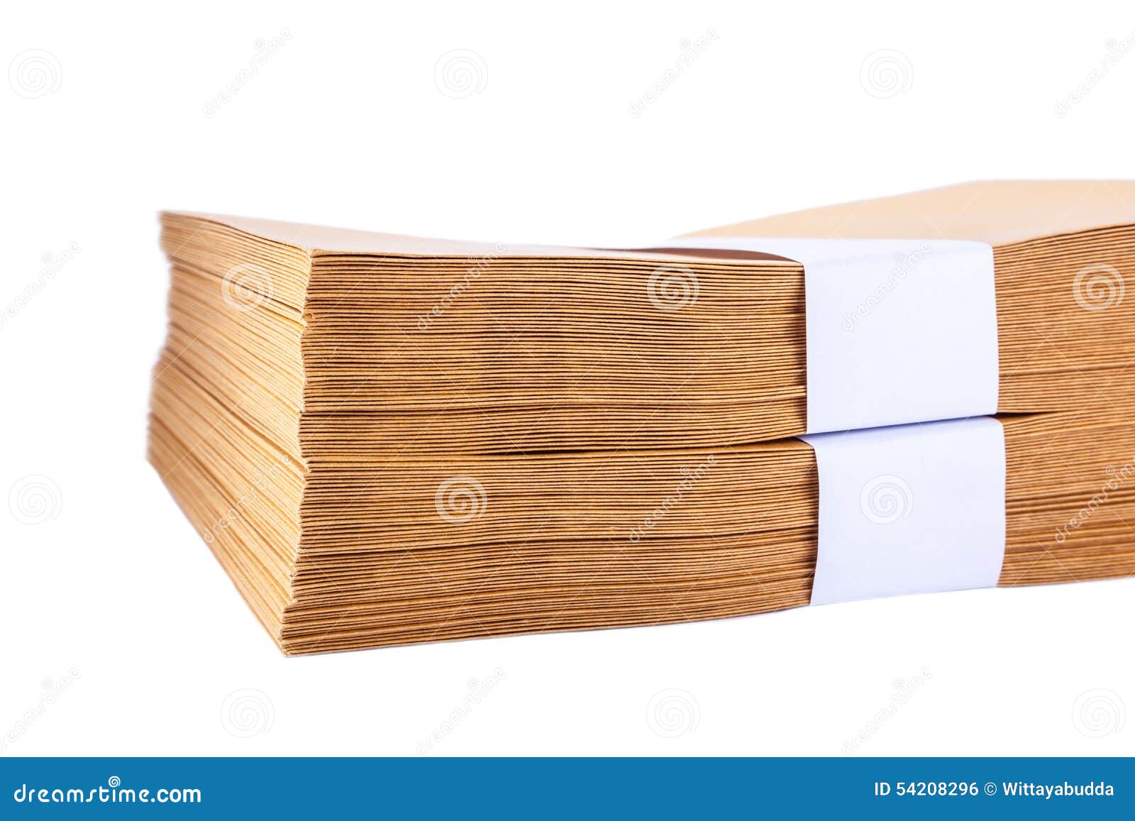 Stack Paper envelopes stock photo. Image of paper, detail - 54208296