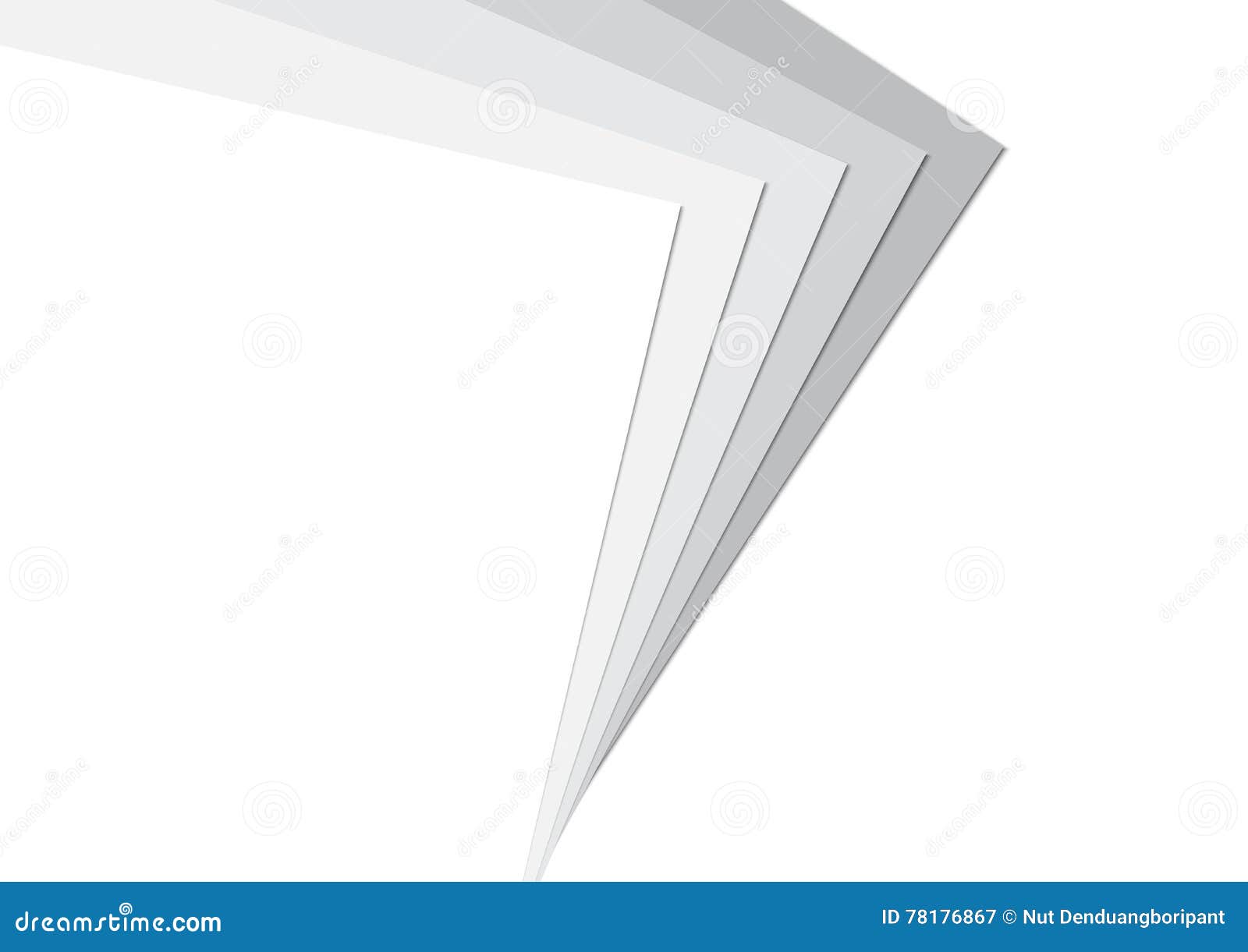 Stack Paper Greyscale Background Stock Vector - Illustration of texture ...