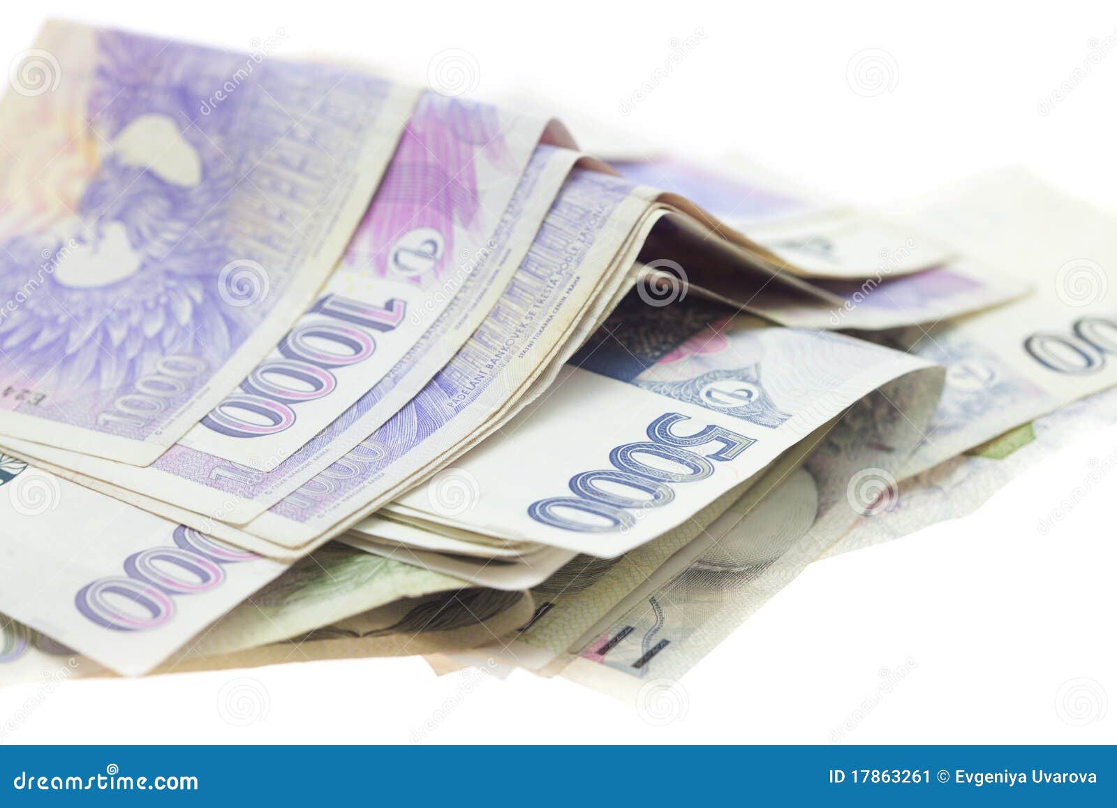 Stack of paper money stock image. Image of portrait, objects - 17863261