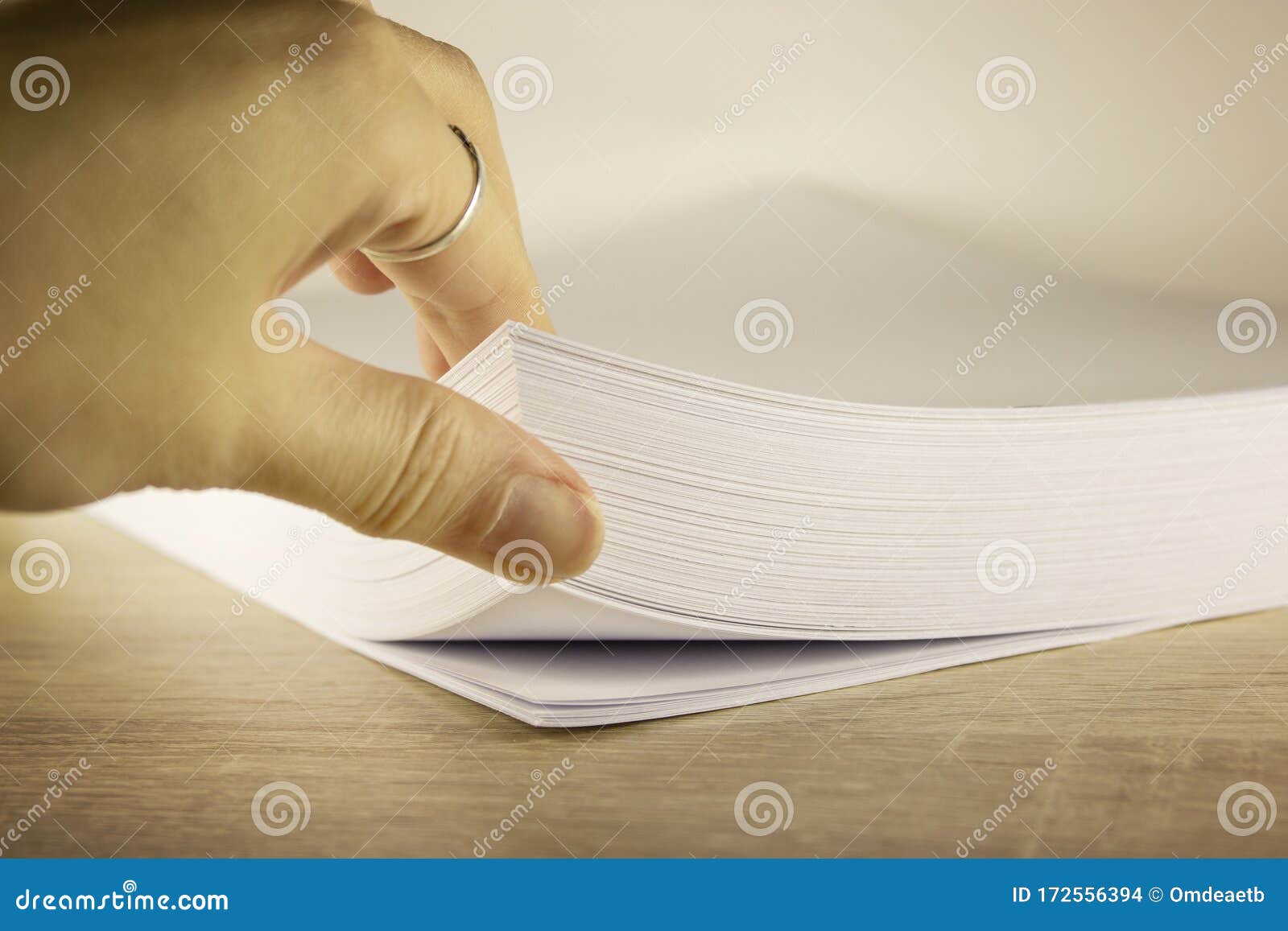 Stack of Paper on Office Desk for Report Papers . Close Up of Stack ... Stack of Paper on Office Desk for Report Papers . Close Up of Stack ...