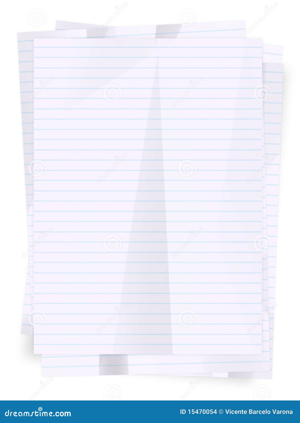 Stack of paper sheets stock illustration. Illustration of page - 15470054