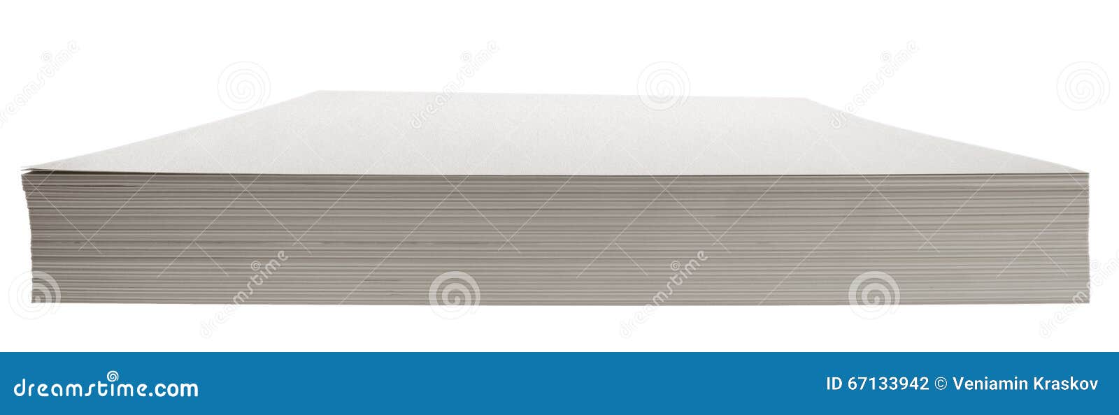 Stack of paper - white stock photo. Image of bundles - 67133942