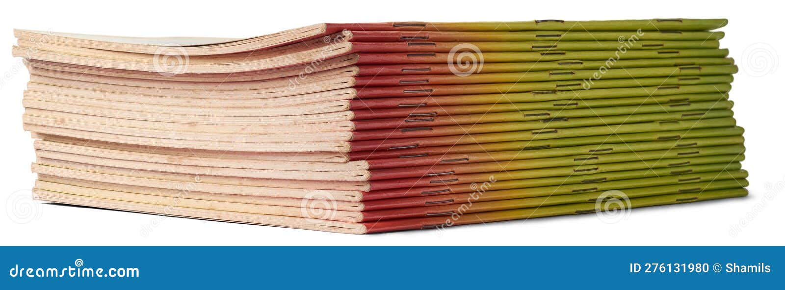 Stack of Paperback Books Isolated Stock Photo - Image of books, read ...