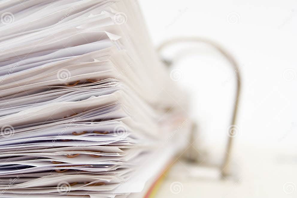 Stack of papers stock image. Image of stack, papers, paperwork - 1787007