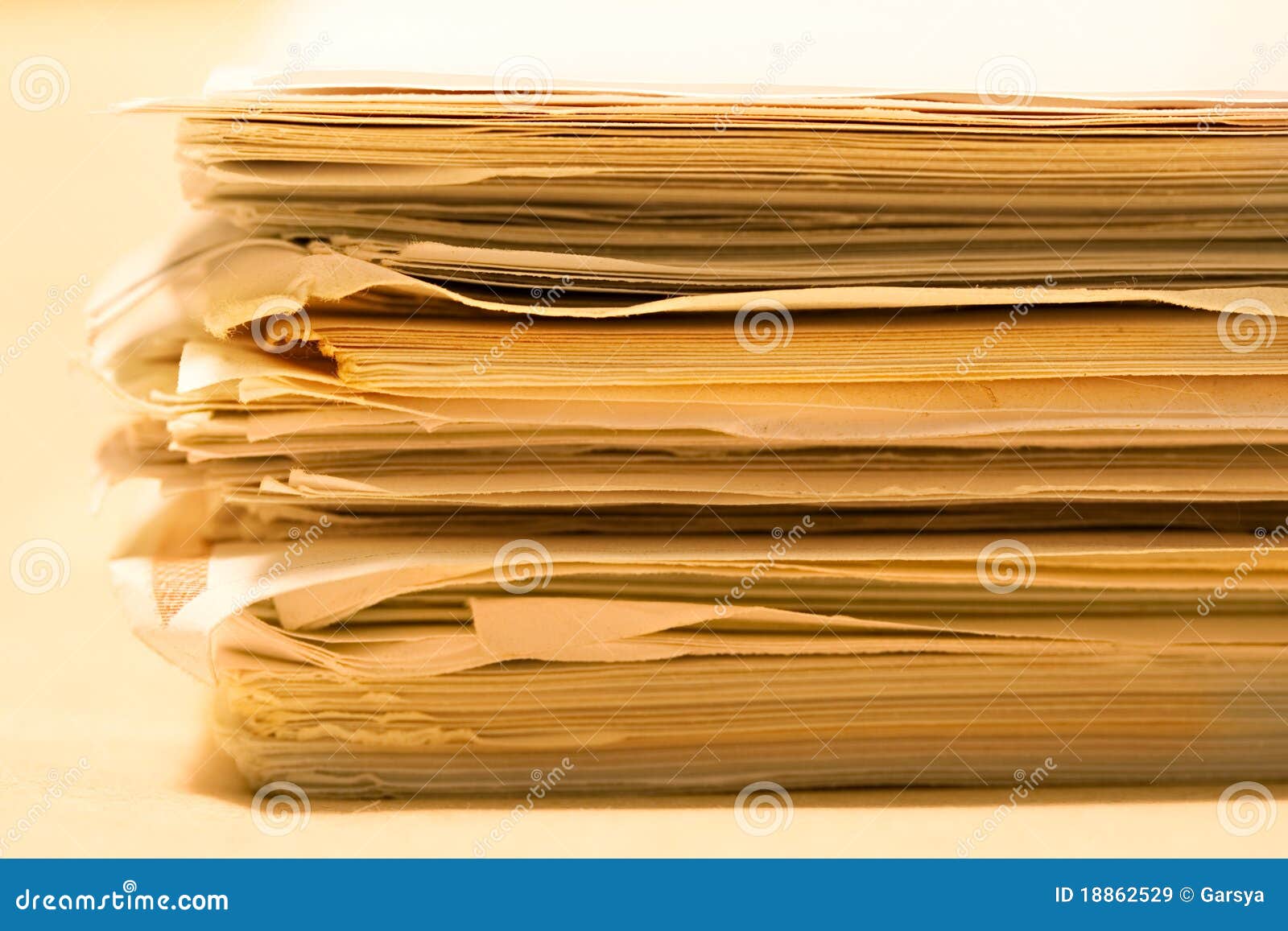 Stack of papers stock image. Image of color, background - 18862529