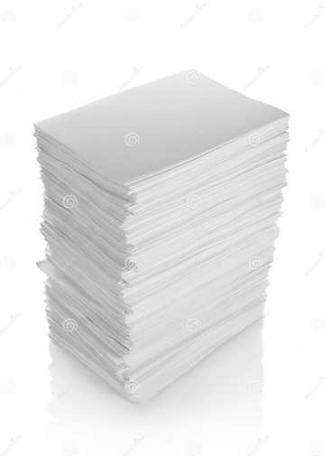Stack of papers stock image. Image of organization, evidence - 21728205