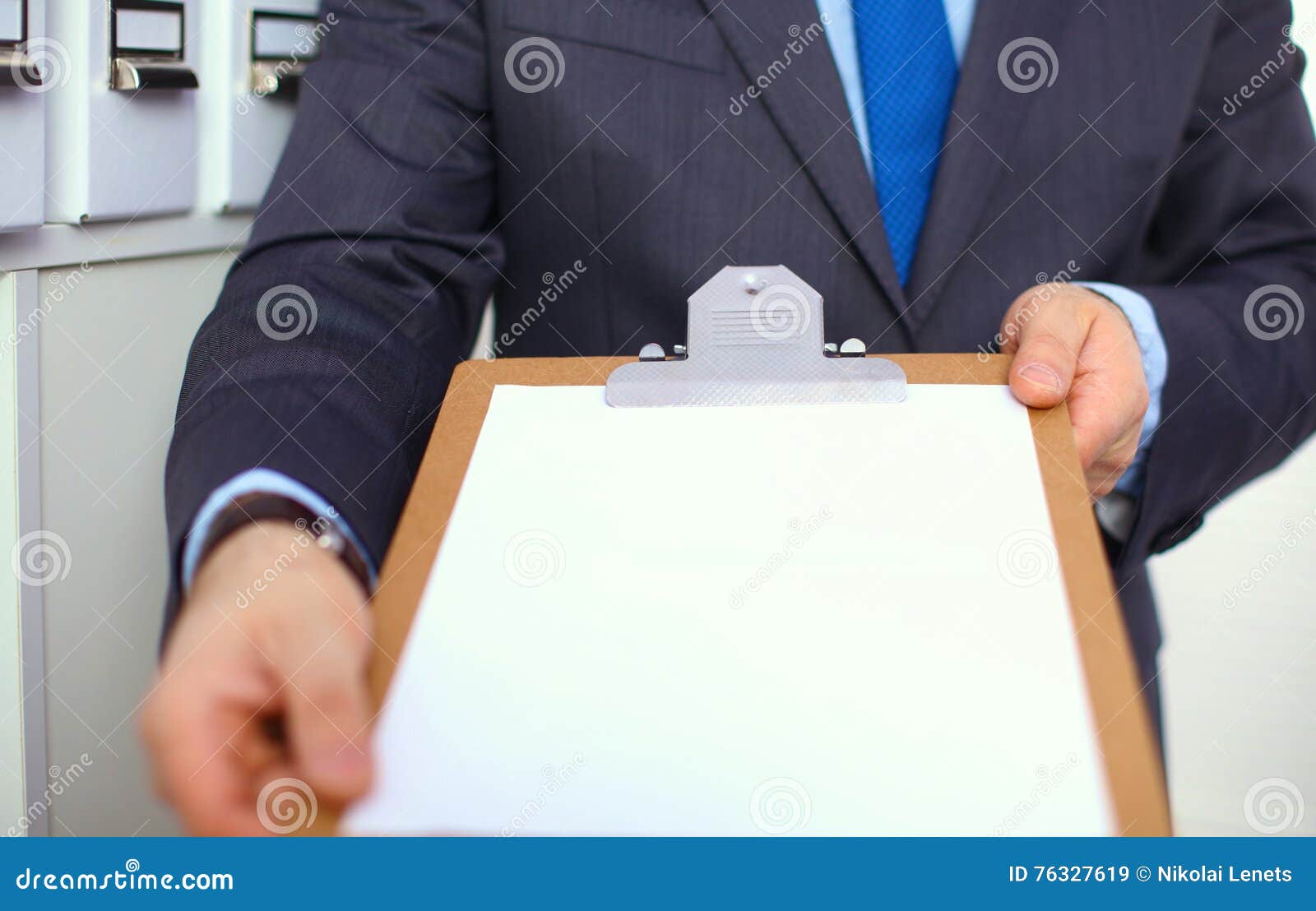 Stack of Papers on the Desk with Computer Stock Image - Image of excess ...