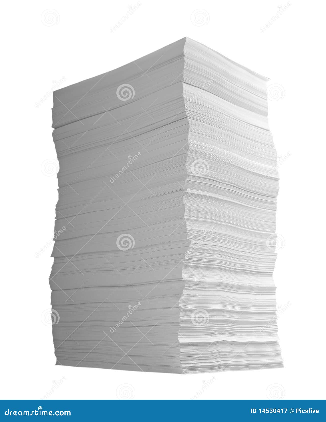 Stack of Papers Documents Office Business Stock Image - Image of ...