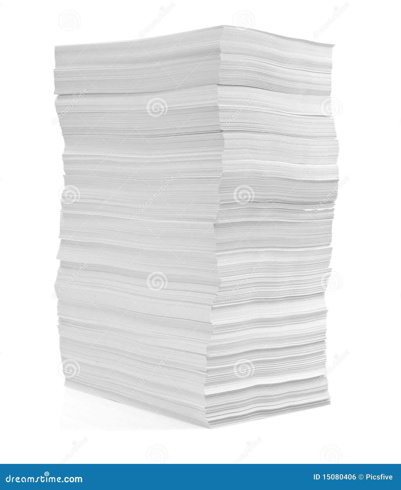 Stack of Papers Documents Office Business Stock Photo - Image of ...