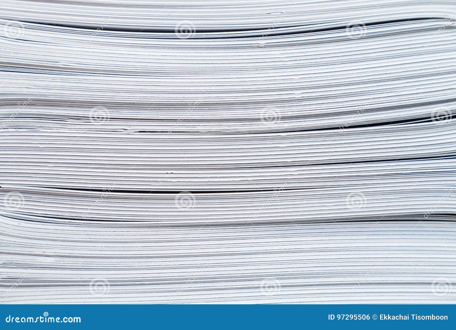 Stack Paperwork Brochures stock photo. Image of bundles - 97295506