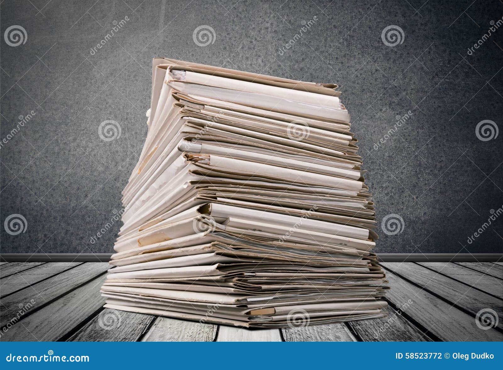 Stack stock photo. Image of paperwork, order, stack, organization ...