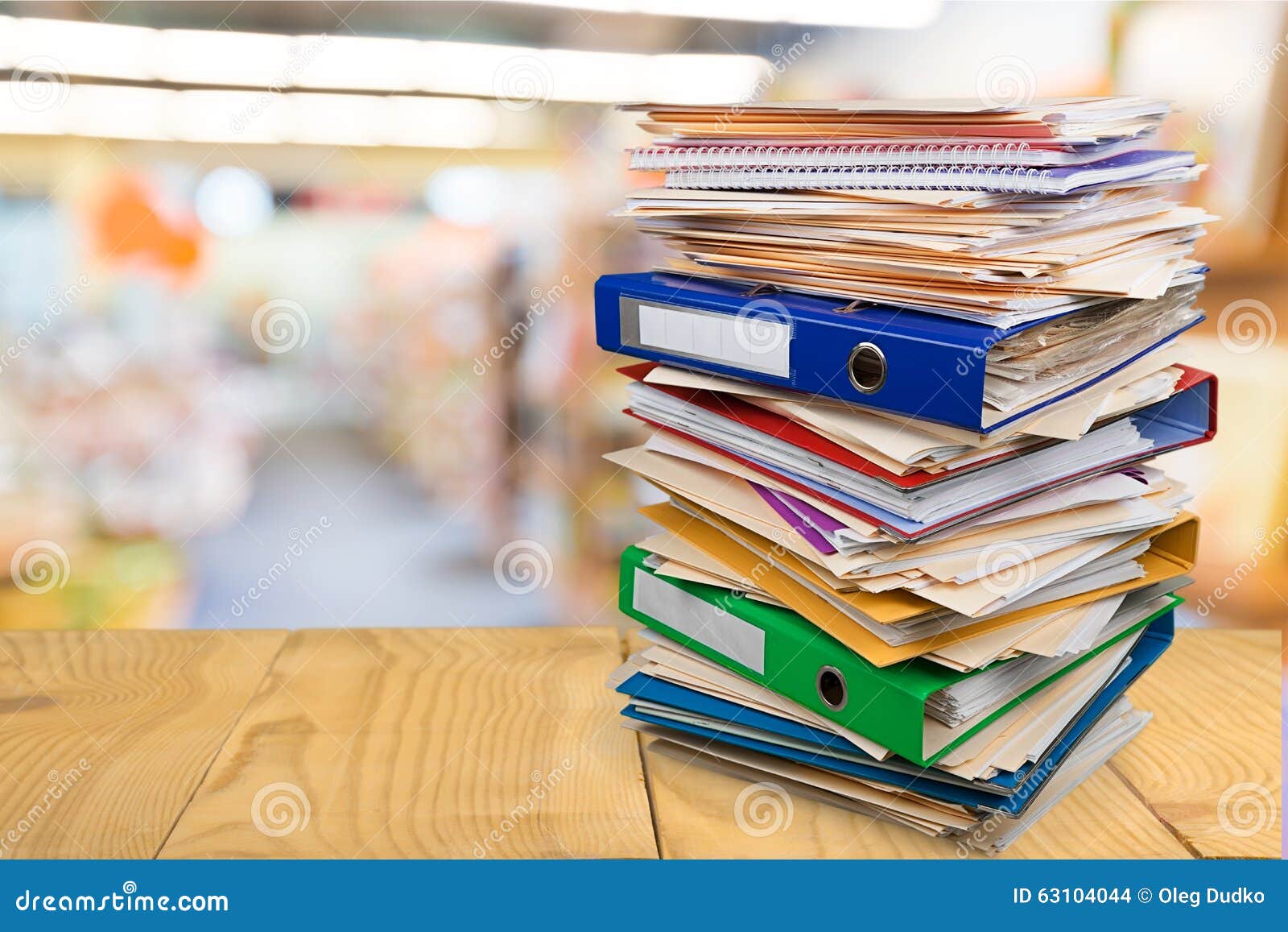 Stack stock photo. Image of heap, office, stacking, isolated - 63104044