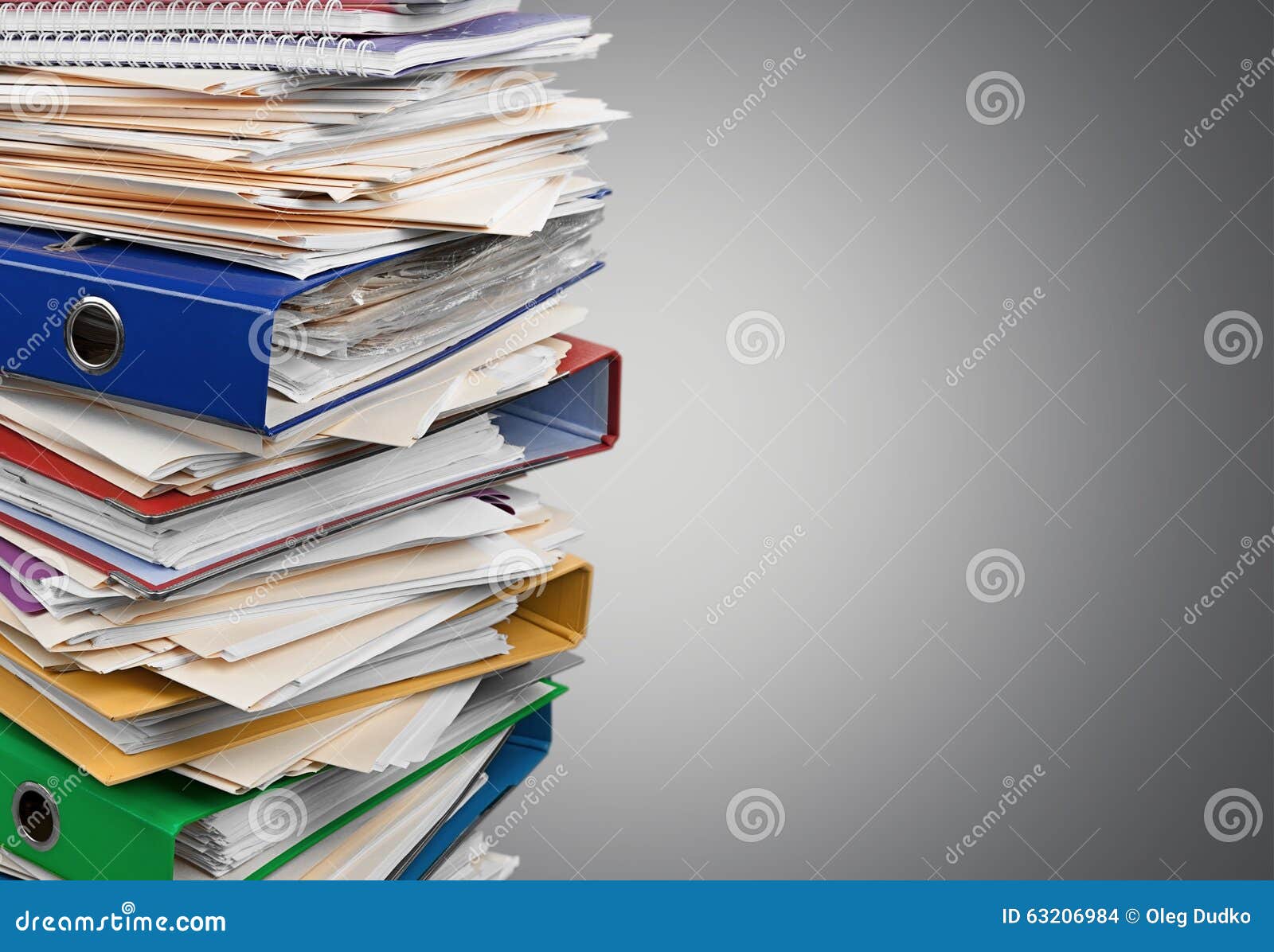 Stack stock photo. Image of working, paper, file, office - 63206984