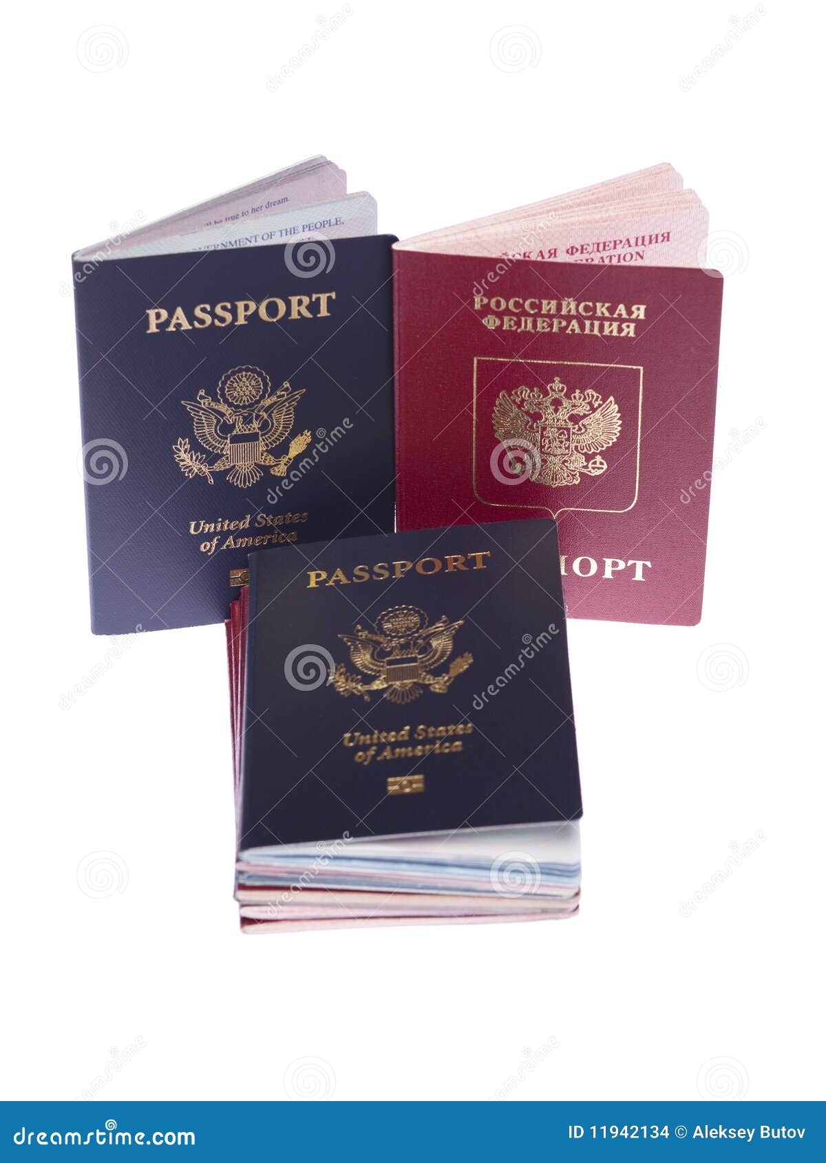 Stack of passports 03 stock photo. Image of objects, stack - 11942134