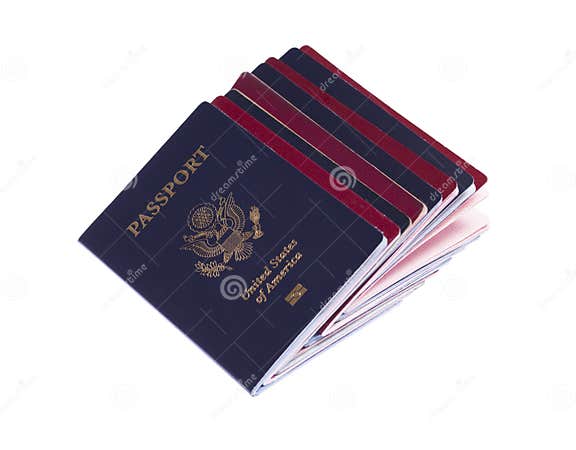 Stack of passports 04 stock photo. Image of security - 11942174