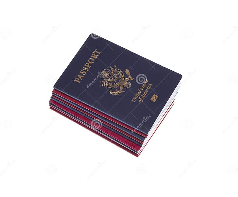 Stack of passports stock photo. Image of tourism, document - 11837710