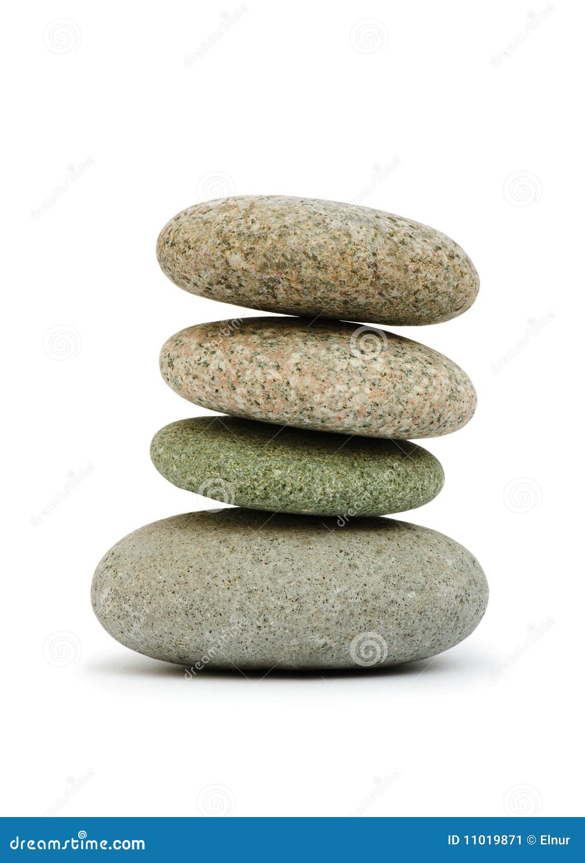 Stack of pebbles isolated stock image. Image of shiny - 11019871