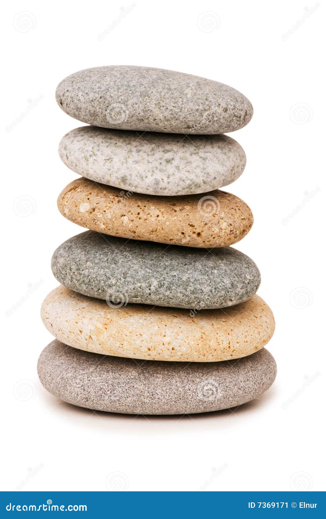 Stack of pebbles isolated stock image. Image of stack - 7369171