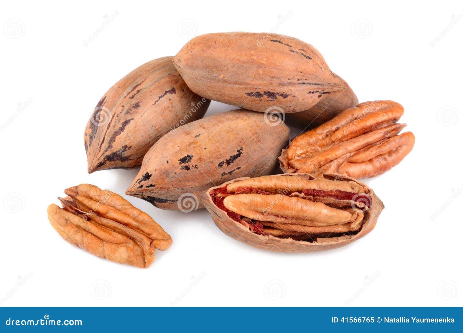 Stack of pecan nuts stock image. Image of brown, pecan - 41566765