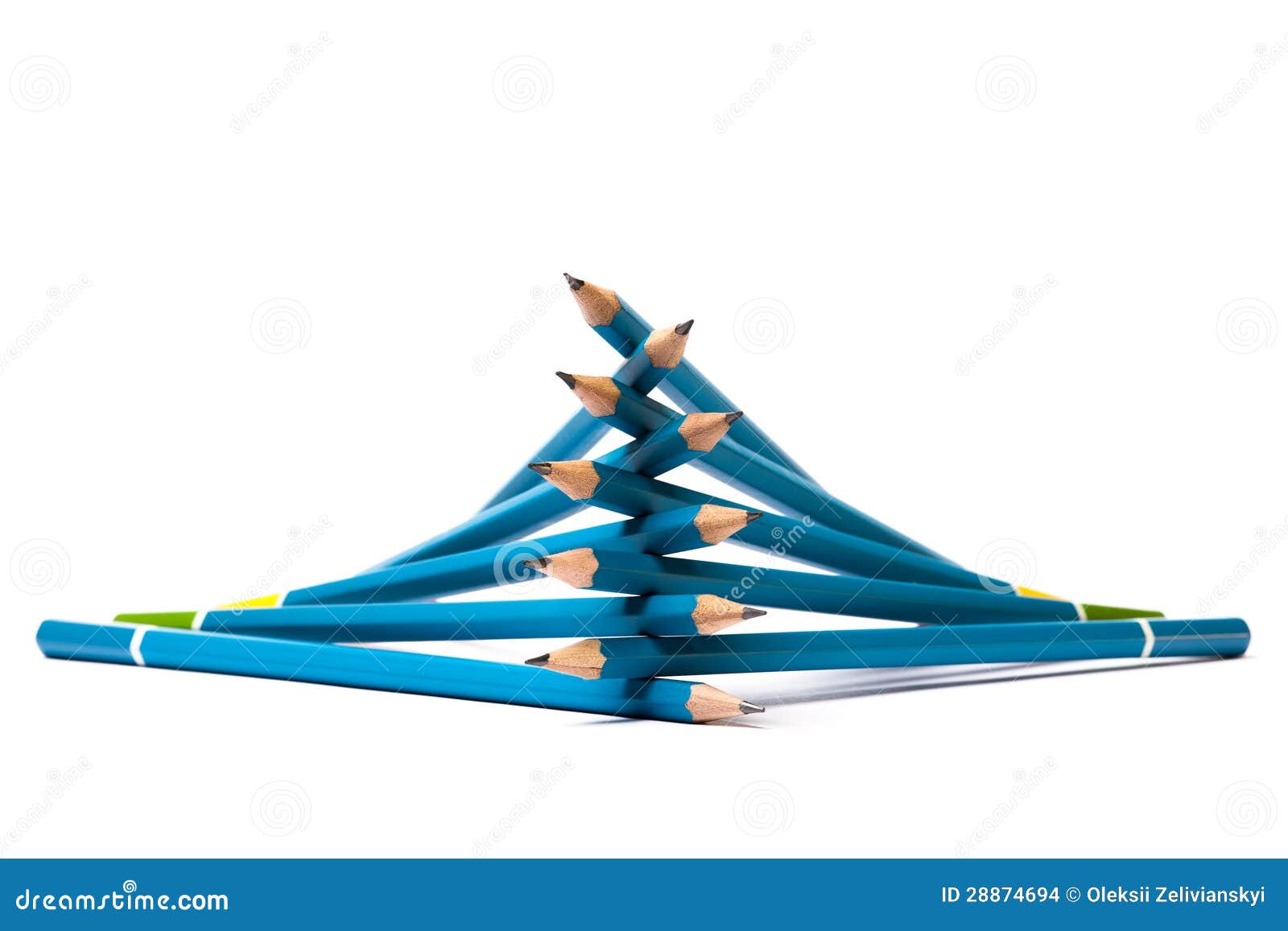 Stack of pencils stock photo. Image of copyspace, drowing - 28874694